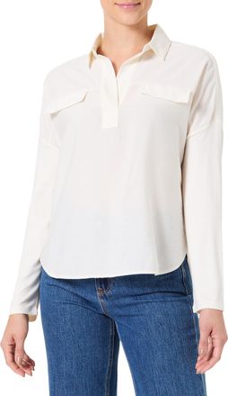 Caroll Damen 241t-tvini Bluse, beige, 38