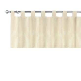 Dekoria Kurzgardine mit Schlaufen Schal Gardine Dekoschal 130 x 40 cm zartgelb