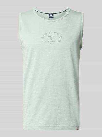 Lerros Tanktop mit Statement-Print und Rundhalsausschnitt