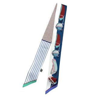 Generico &Eacute;charpe cor&eacute;enne en soie avec cha&icirc;ne, ruban d&eacute;coratif pour sacs et emballages, Color2, 90x5cm