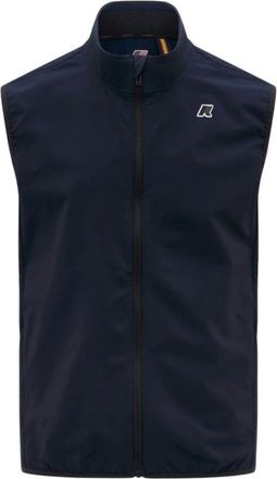 K-Way Homme, Vestes, Bleu, Taille: L Flaner Travel Fleece Vest