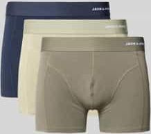 Jack & Jones Trunks aus Viskose-Baumwoll-Mix Modell GABRIEL im 3er-Pack