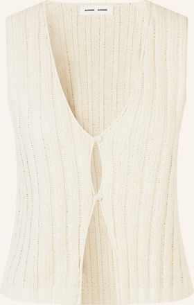 Samsøe & Samsøe Samsøe Samsøe Stricktop Salou weiss