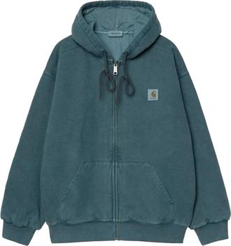 Carhartt Work in Progress Homme, Sweatshirts et sweats &agrave; capuche, Bleu, Taille: XL Hooded Vista Jacket