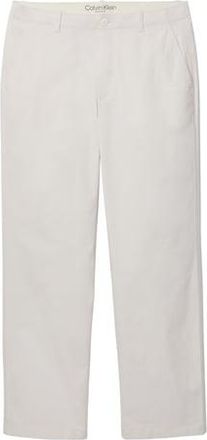 Calvin Klein Pantalon droit chino 90s en coton m&eacute;lang&eacute;