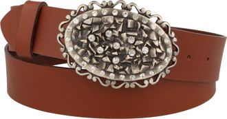 MGM Damen Gürtel 950-1095, Gr. 100, Braun (cognac)