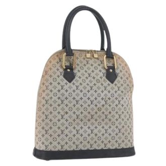 Louis Vuitton Sac &agrave; main Pre-owned Monogram Mini Canvas - Femme - Pre-owned - Bleu - Taille: ONE Size