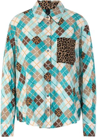 Marc Cain Damen, Blusen & Hemden, Mehrfarbig, LGröße