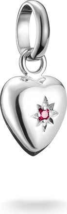 Thomas Sabo Thomas Sabo Charm Club Connect Charm-Anhänger Herz mit Stern Recyceltes 925 Silber CC1234-011-10