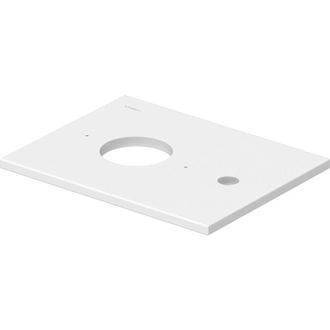 Duravit Sivida Konsole, 1 Ausschnitt, 410x330mm, 2670053200 - Duravit
