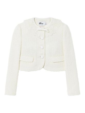Self Portrait Veste Casual - Cr&egrave;me