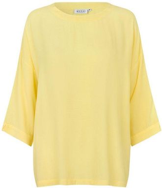 Masai T-Shirt MaBecca weicher, gewebter Viskose, einfaches Design