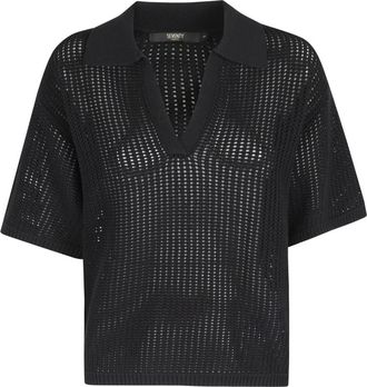 Seventy Femme, Pulls, Noir, Taille: 36 FR Polo