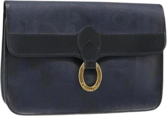 Dior Sac pochette vintage pr&eacute;-poss&eacute;d&eacute; - Femme - Pre-owned - Bleu - Taille: ONE Size