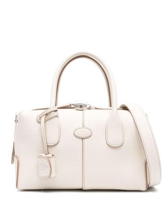 Tod's Handtasche mit Logo-Patch - Nude