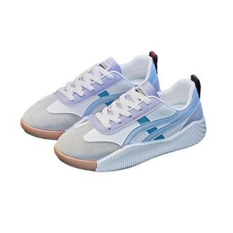 Generic Deflorence Damen-Sneaker, atmungsaktive, Flache, rutschfeste Laufschuhe f&uuml;r Damen, Retro-Sneaker f&uuml;r Damen (Blue,40)
