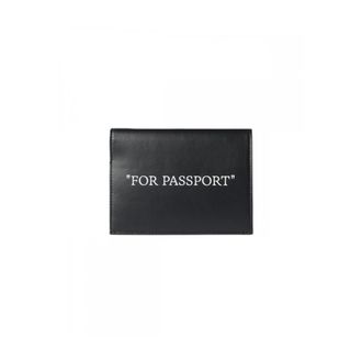 Off-white Homme, Accessoires, Noir, Taille: ONE Size Porte-passeport Porta