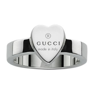 Gucci Trademark Ring - - Accessories - Damen - Grau - 50 MM