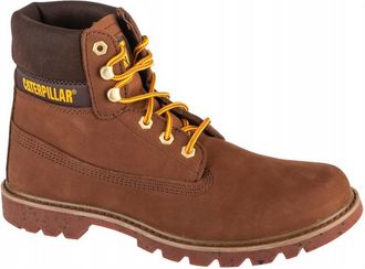 CAT Colorado Stiefeletten f&uuml;r Herren, Vollnarbenleder (Dunkelbraun)