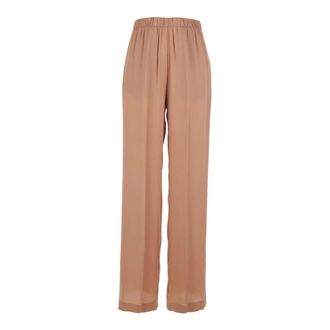 Semicouture Damen, Hosen, Beige, SGr&ouml;&szlig;e