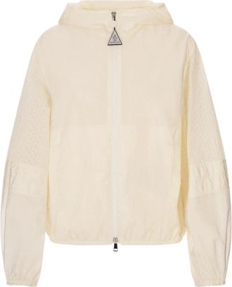 Moncler Femme, Vestes, Blanc, Taille: 40 FR Zelkova Jacket