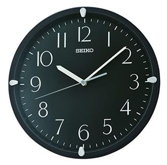 Seiko Kuota Wanduhr schwarz