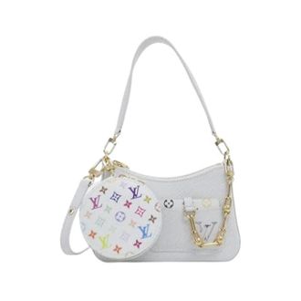 Louis Vuitton Pre-owned Pouch Umh&auml;ngetasche - - Pre-owned - Damen - Wei&szlig; - ONE SIZE