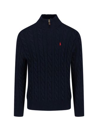 Polo Ralph Lauren Logo Zip Sweater