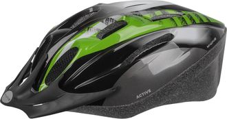 Ventura M-Wave Fahrradhelm Mamba, schwarz, 53 - 57 cm