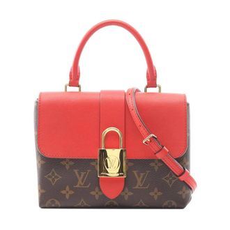 Louis Vuitton Pre-owned Vintage Monogram Satchel mit Schlossdetail - - Pre-owned - Damen - Braun - ONE SIZE