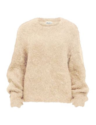 Object Objharry L/S Lo Knit Pullover Noos