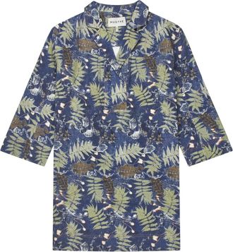 Munthe Femme, Robes, Bleu, Taille: 36 FR Robe chemise