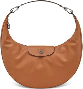 Longchamp sac porté épaule Le Pliage Xtra L à rabat - Orange