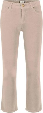 Seductive Femme, Pantalons, Beige, Taille: 38 FR Pantalon Cropped