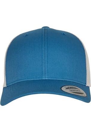 Flexfit Casquette de Baseball rétro Trucker 2 Tons - Unisexe - Bleu/argenté - Taille Unique