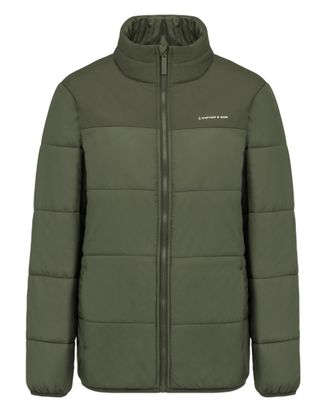Kapten & Son Light Puffer Jacket Olive XXL | &Uuml;bergangsjacke Damen & Herren gr&uuml;n | Solo oder als Base Layer f&uuml;r Winterjacke | atmungsaktiv, winddicht | Outdoorjacke