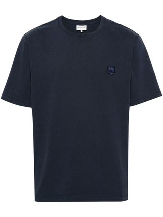 Maison Kitsuné t-shirt Bold Fox - Bleu