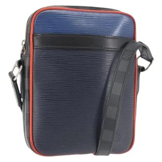 Louis Vuitton Pre-owned Cuir sacs-louis-vuitton - Femme - Pre-owned - Bleu - Taille: ONE Size