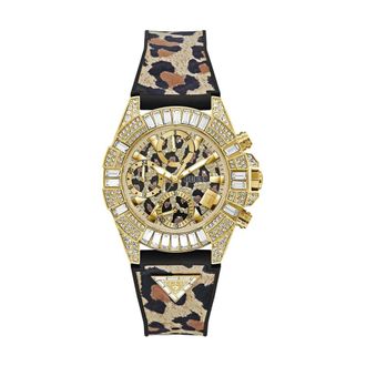 Guess Femme, Accessoires, Jaune, Taille: ONE Size Gw0814L3 Montre &Eacute;dition Sp&eacute;ciale 40e Anniversaire