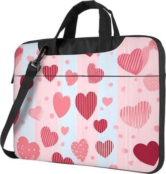 Generic Housse de protection antichoc pour ordinateur portable de 15,6 avec bandouli&egrave;re - Motif &agrave; carreaux &eacute;cossais - Pour homme et femme, multicolore, 15.6 i