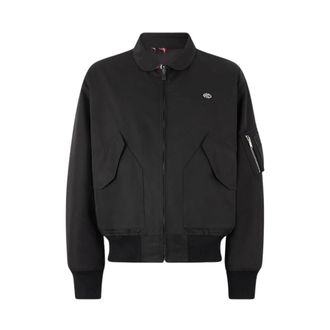 Roberto Cavalli Dragon Reversible Bomber Jacket - - Jackets - Herren - Schwarzk - M