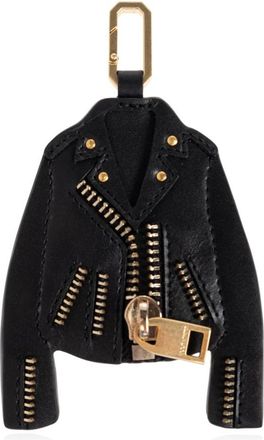 AllSaints Femme, Accessoires, Noir, Taille: ONE Size Balfern Leather Keyring