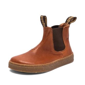 Bisgaard Barefoot Ene Bottes Chelsea, Cognac, 36 EU Large