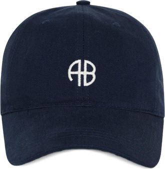 Anine Bing Jeremy Baseball Cap ab - Washed Navy
