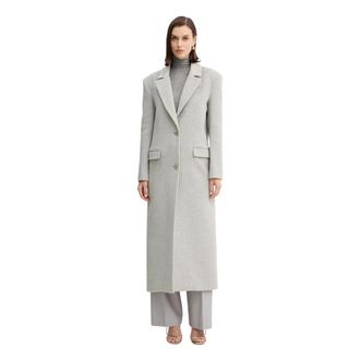 Patrizia Pepe Wollmantel - - Coats - Damen - Grau - M