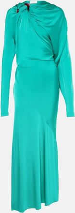 Victoria Beckham Midikleid aus Satin