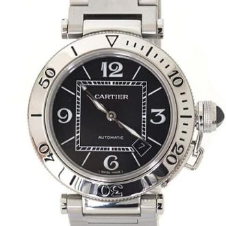 Cartier Montre vintage doccasion - Homme - Pre-owned - Noir - Taille: ONE Size