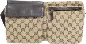 Gucci unisex, Pre-owned, Beige, Taille: ONE Size Sac banane Pre-owned