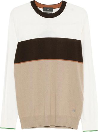 Liu Jo pull à col rond - Marron