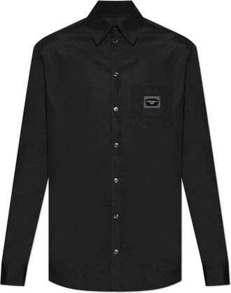 Dolce & Gabbana Homme, Chemises, Noir, Taille: 4XL Chemise avec poche